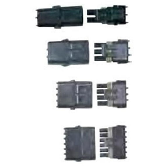 Big End Performance 12 Gauge Wire Terminal & Seals Weather Pack - Pack ...