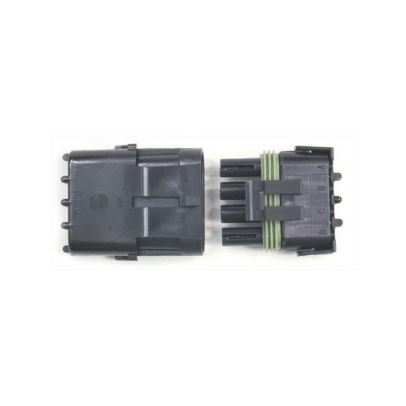 Big End Performance 4 Pin Weather Pac Connector - Pack of 5 - Walmart.com