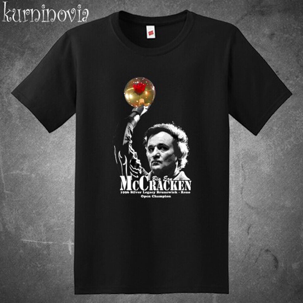 Big Ern Ernie McCracken Kingpin Movie Bowling Men's Black T-Shirt ...