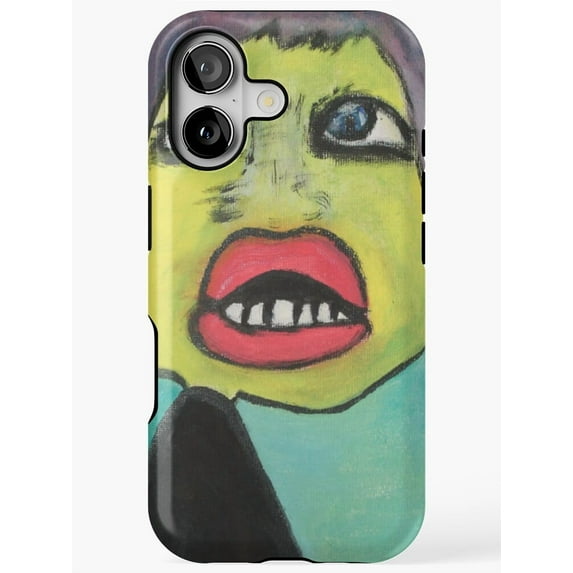 Big Eye Minimalist Art Phone Case for iPhone 11 12 13 14 15 16 17 Pro ...