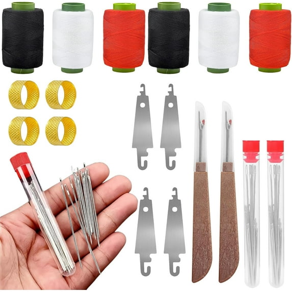 Big Eye Steel Needles Set Tutuviw 68 PCS Stainless Steel Sewing Needle ...