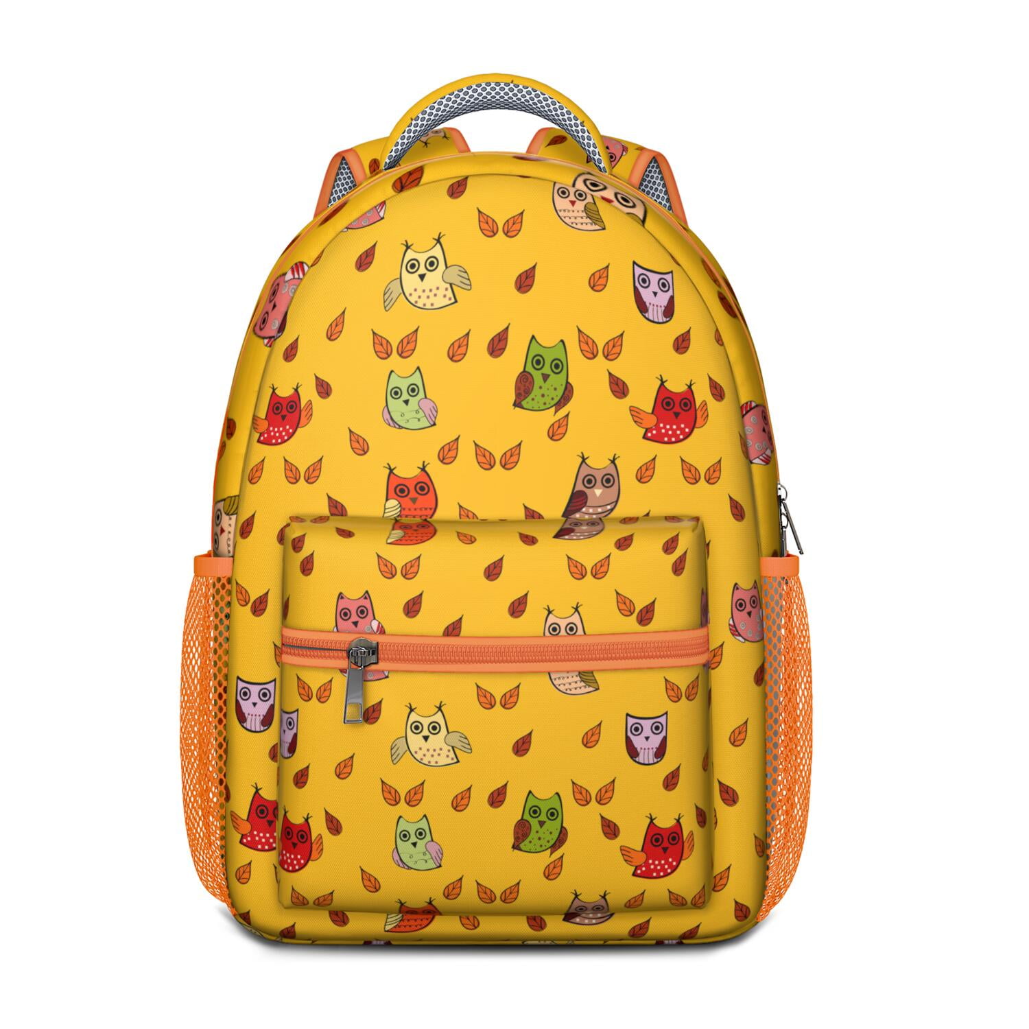 Big Eyes Owl Cartoon Backpack - Waterproof Ergonomic School Bag with ...