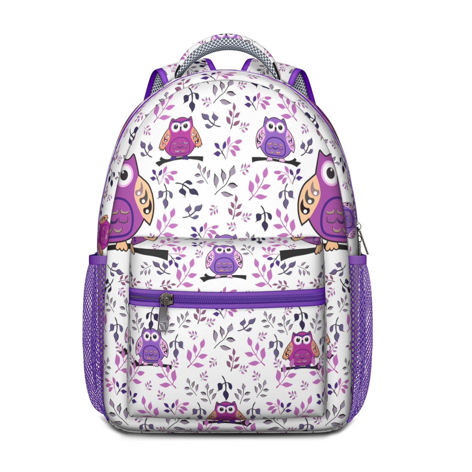 Big Eyes Owl Cartoon Backpack - Waterproof Ergonomic School Bag with ...