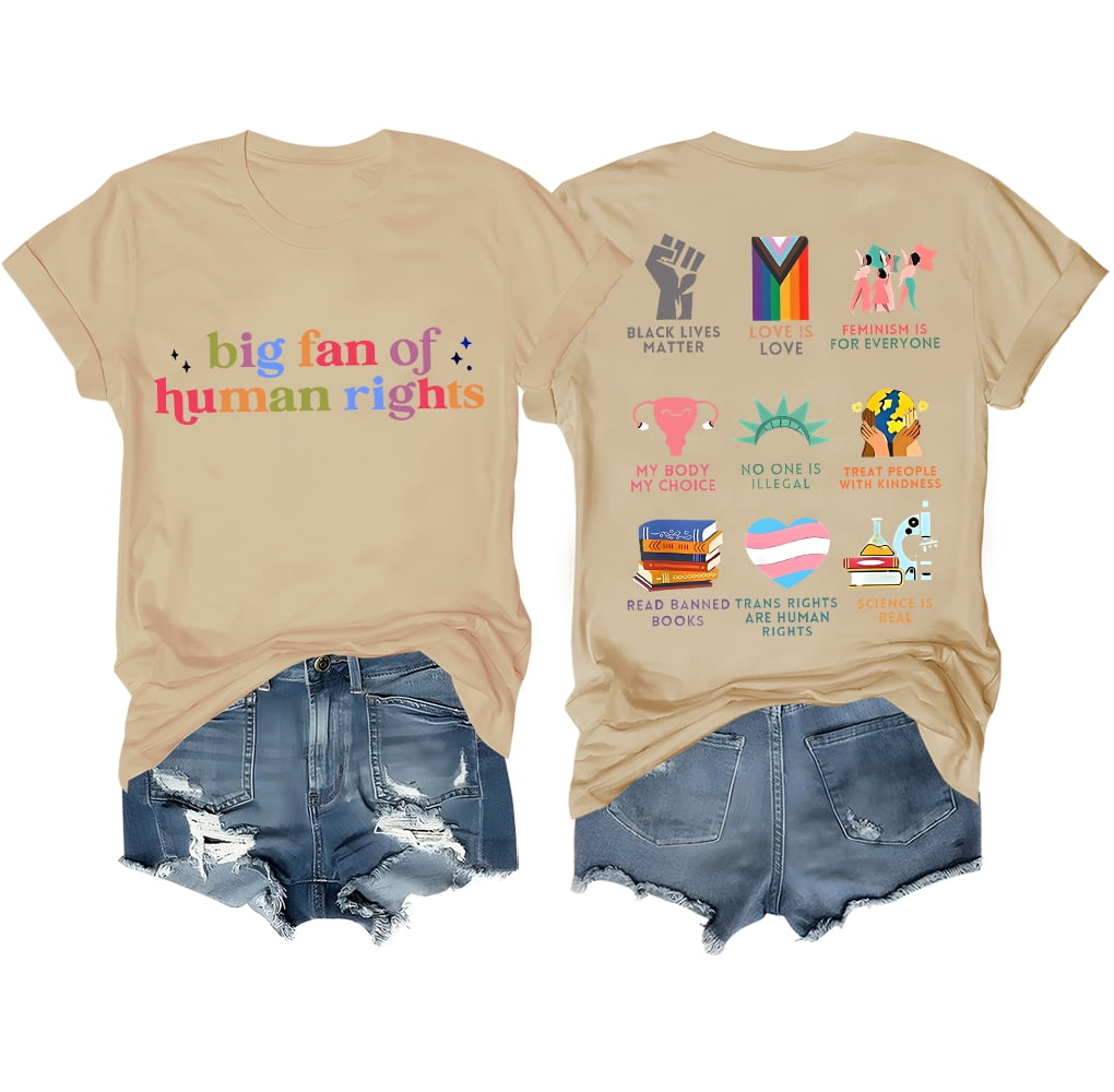Big Fan Of Human Rights Shirt Big Fan Of Human Rights Shirts For Women ...