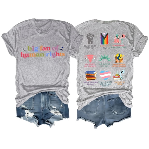 Big Fan Of Human Rights Shirt Big Fan Of Human Rights Shirts For Women ...