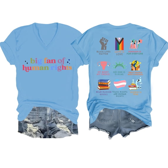 Big Fan Of Human Rights Shirt Big Fan Of Human Rights Shirts For Women ...