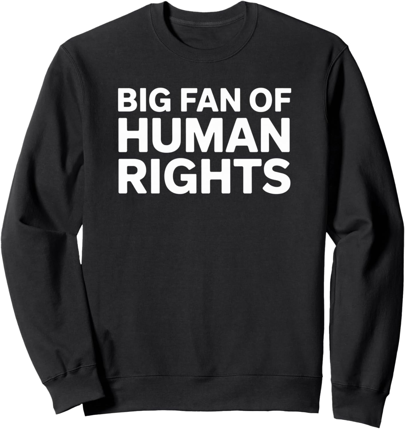 Big Fan of Human Rights Activist Support Womens Sweatshirt - Walmart.com