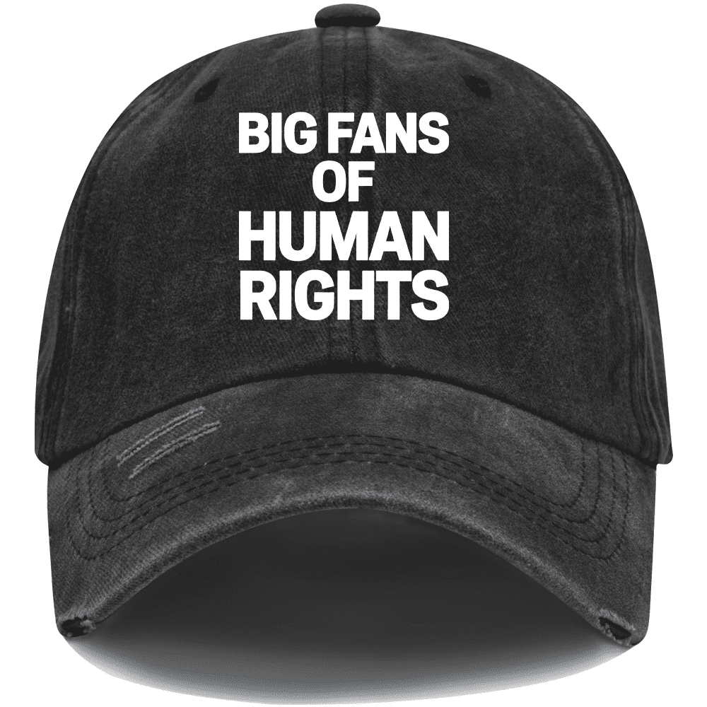 Big Fans of Human Rights Hat Social Justice Equality Baseball Cap ...