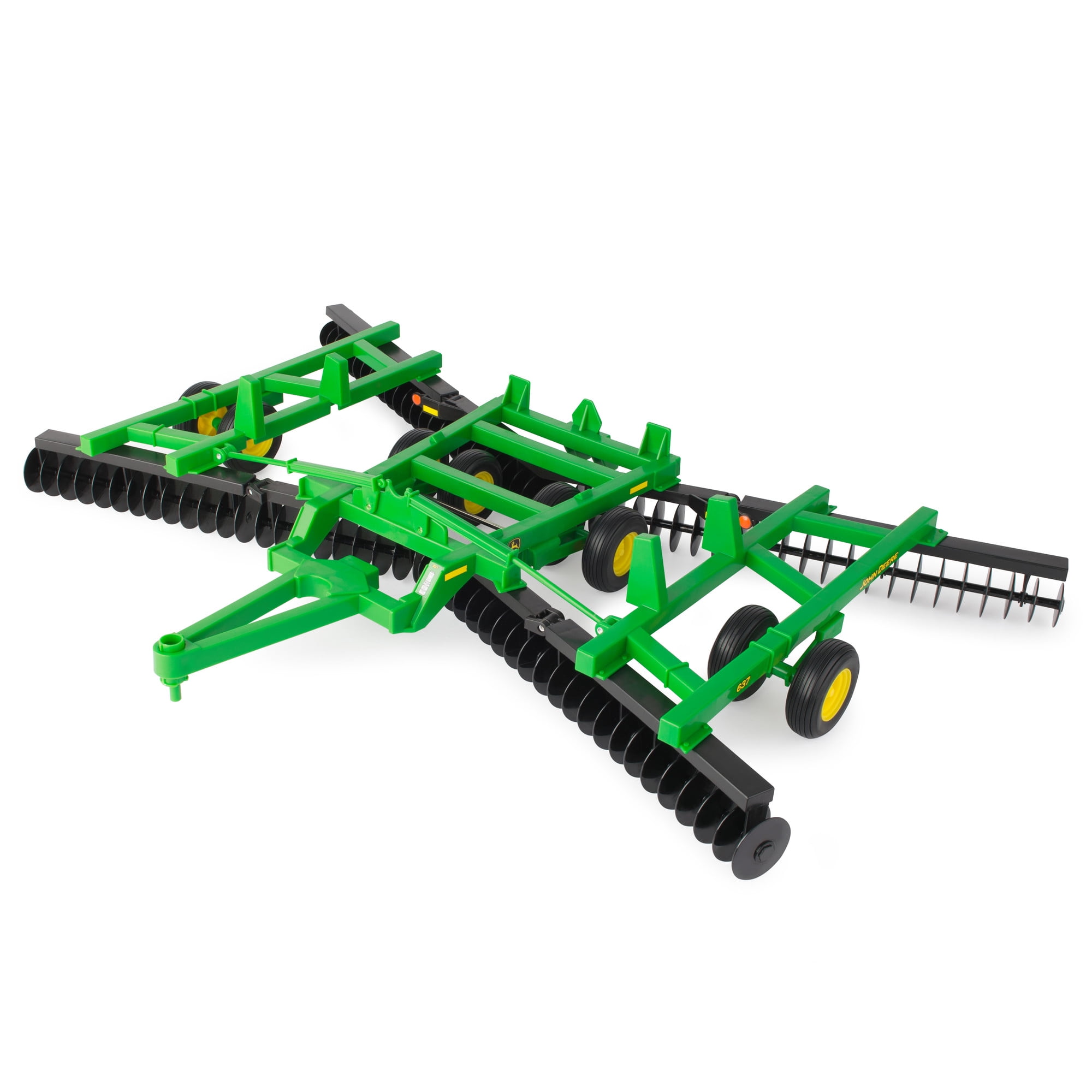 Big Farm John Deere 1:16 Scale 637 Flex Fold Disk Toy - Walmart.com