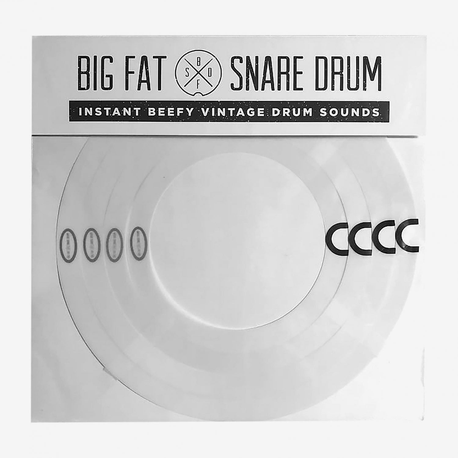 Big Fat Snare Drum - BFSDSPRS - Round Sound Rings Studio 4 Pack 10", 12 ...