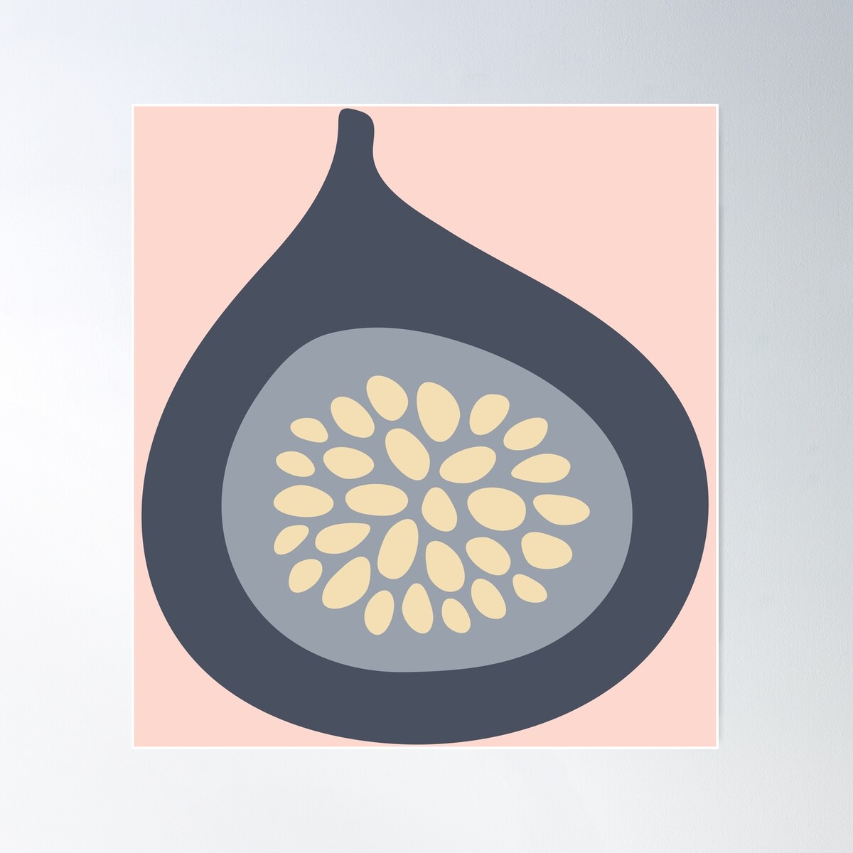 Big Fig Fruit - Unblink Studio By Jackie Tahara Poster Wall Art, Modern ...