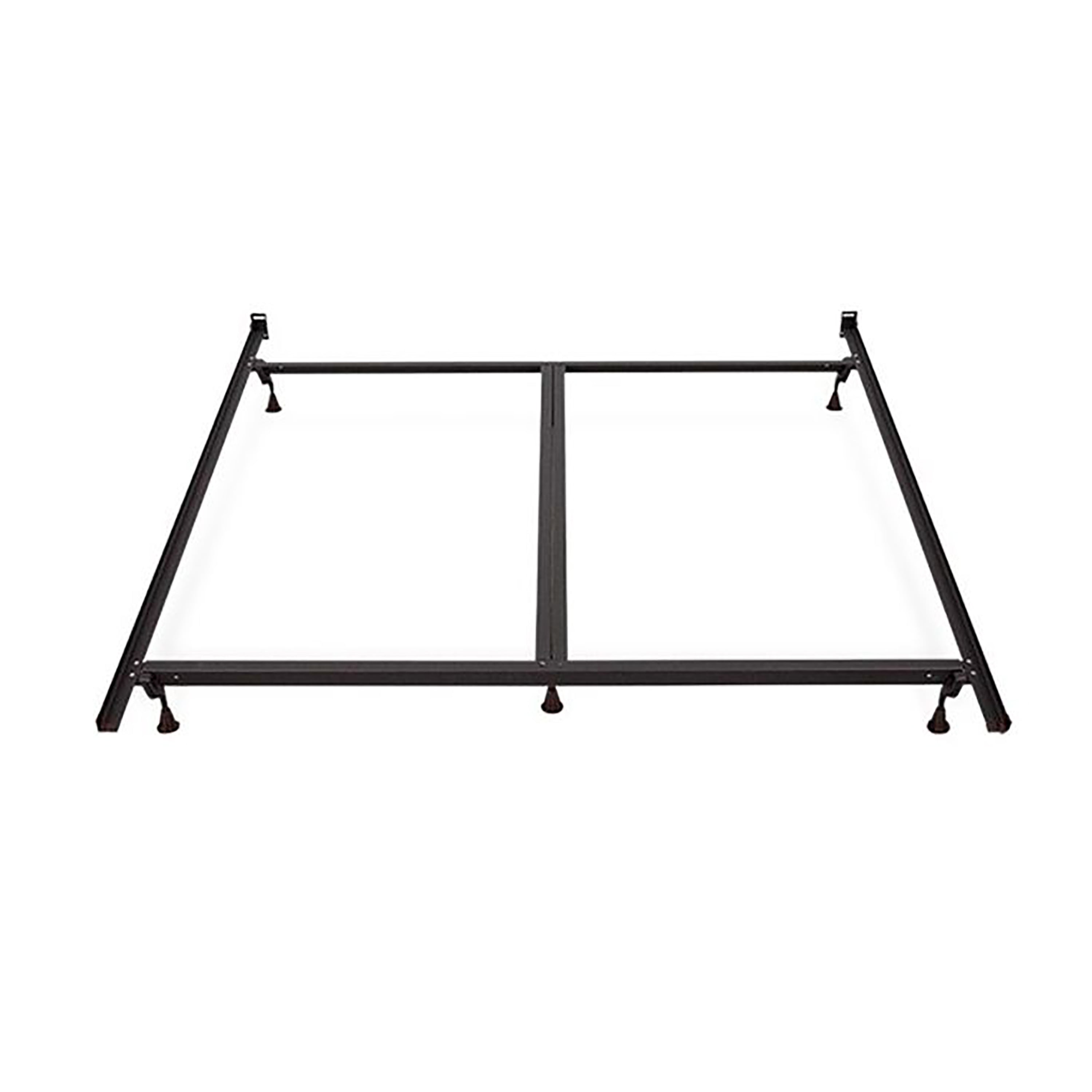 Big Fig Smart Assembly Metal Bed Frame, Heavy Duty Steel, Full Size ...
