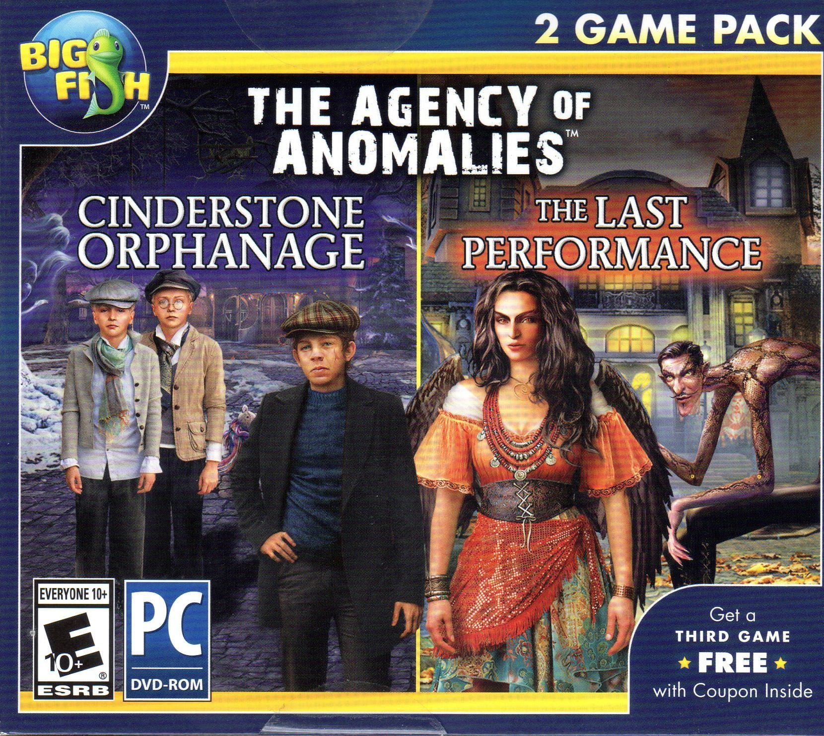 Big Fish Agency of Anomalies: Cinderstone Orphanage & Last Performance ...