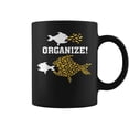 Big Fish Little Fish Pro Union Solidarity Graphic Organize Coffee Mugs ...