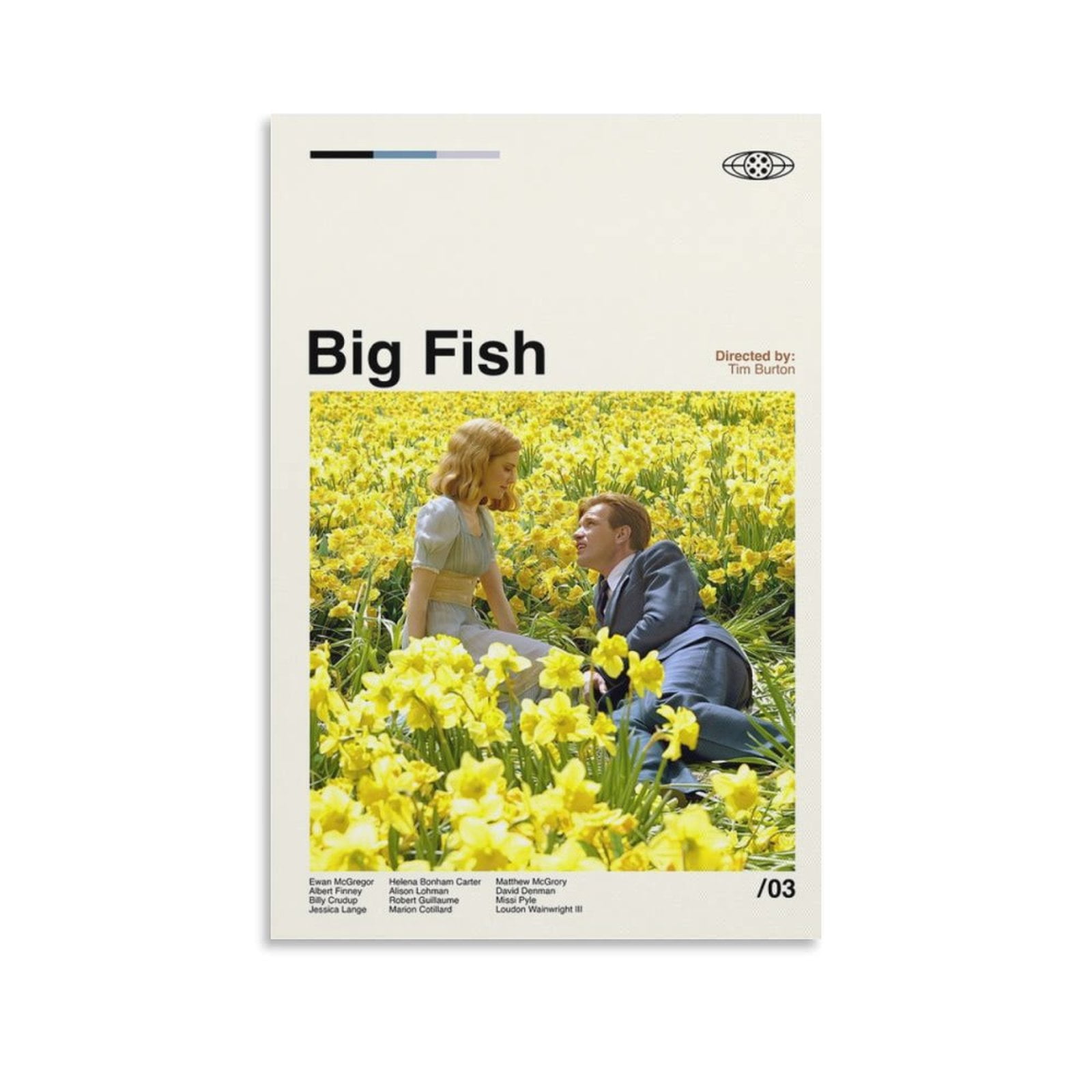 Big Fish Movie Poster, Big Fish Poster, Modern Art Print, Print Wall ...