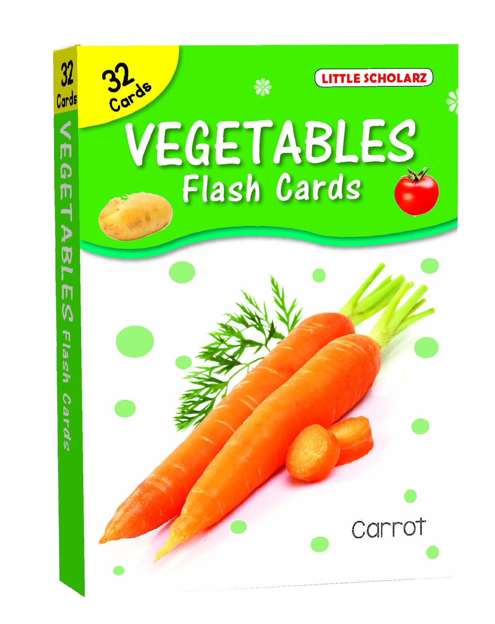 Big Flash Cards Vegetables - Walmart.com