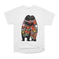 Big Flower Hug T-Shirt Tee Gift For Him Merch For Her Apparel For ...