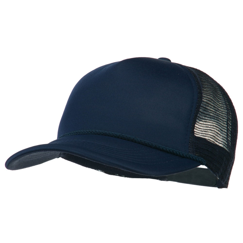 Big Foam Mesh Truck Cap - Navy XL-3XL - Walmart.com