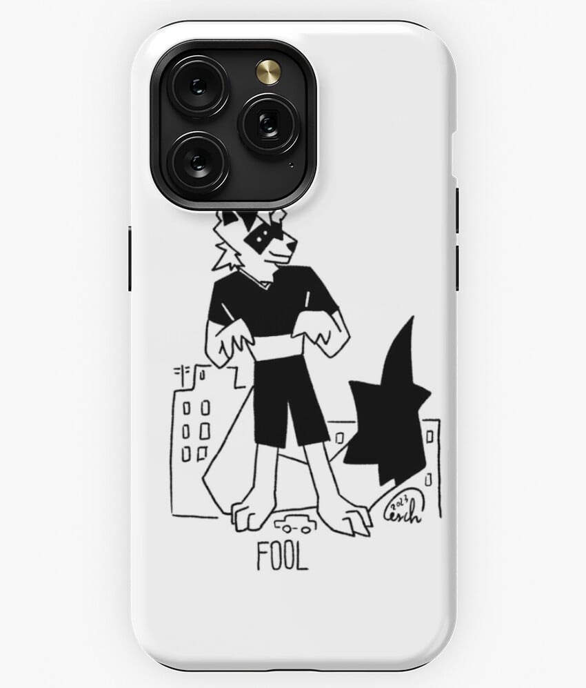 Big Fool Funny Quote Jester Art G5794 Phone Case for iPhone17 16 15 14 ...