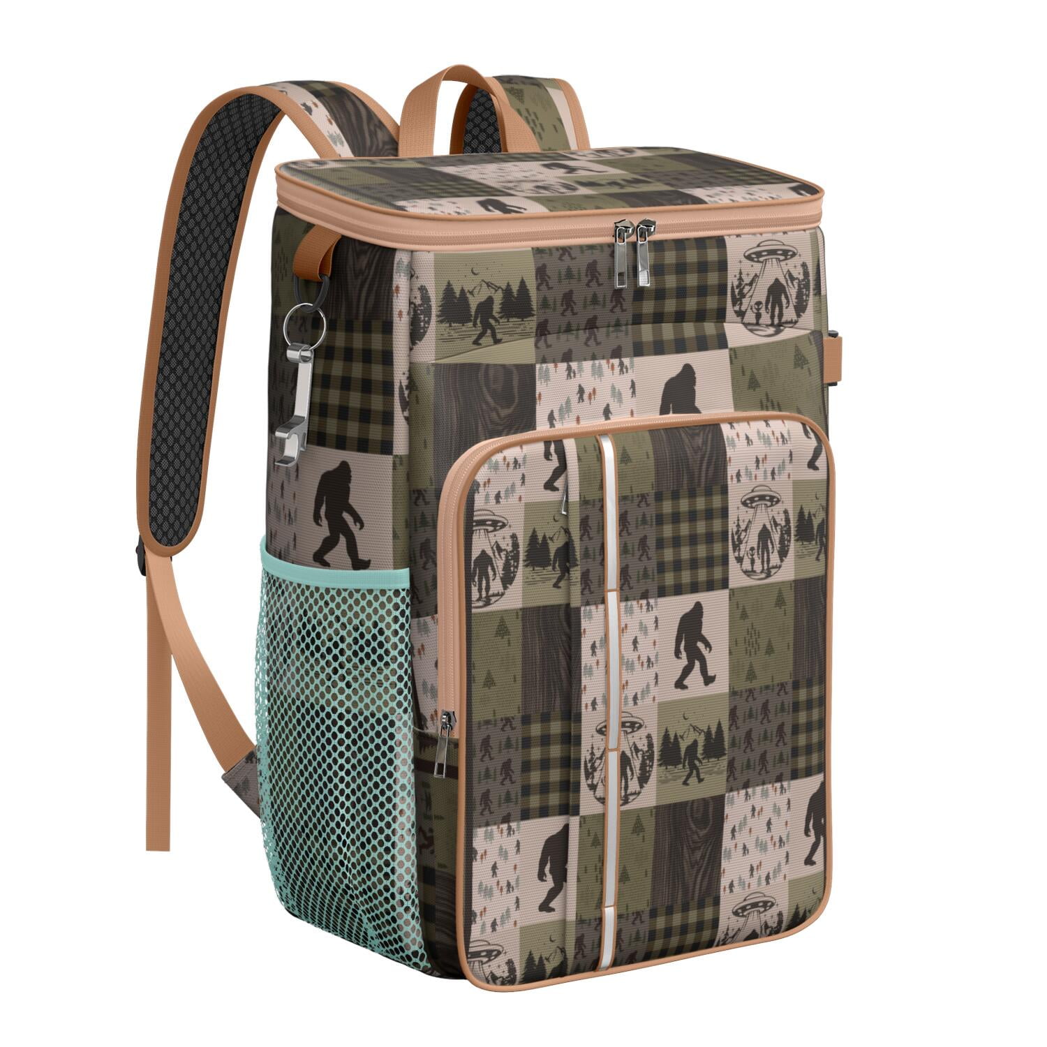 Big Foot Creature Lovers Cooler Backpack, Insulated Leak Proof Backpack ...