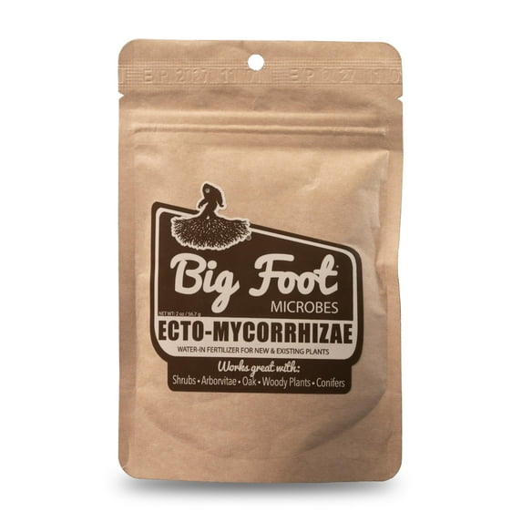 Big Foot Ecto Mycorrhizae Water Soluble Powder for WOODY PLANTS ...