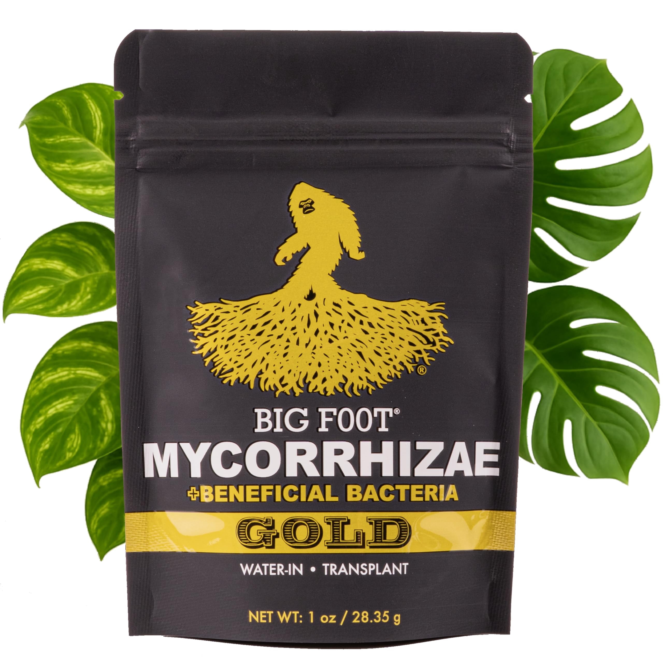 Big Foot Gold Mycorrhizal Fungi 1 oz, Beneficial Bacteria for Plant ...