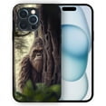 Big Foot Phone Case, for iPhone 15 Pro, showcasing a collage print of ...