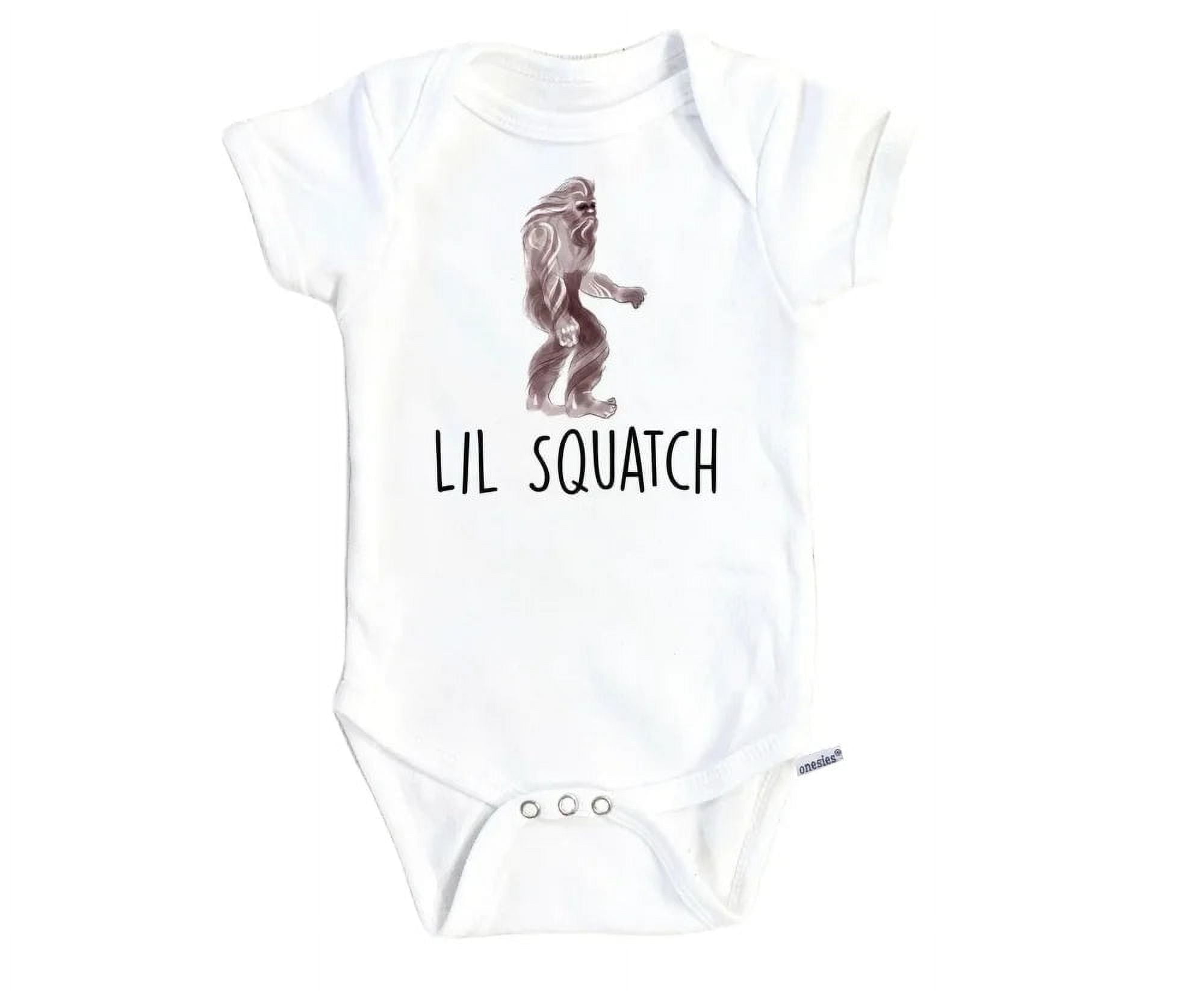 Big Foot Squatch Bodysuit Baby Boy Girl Clothes Infant Bodysuit Funny ...