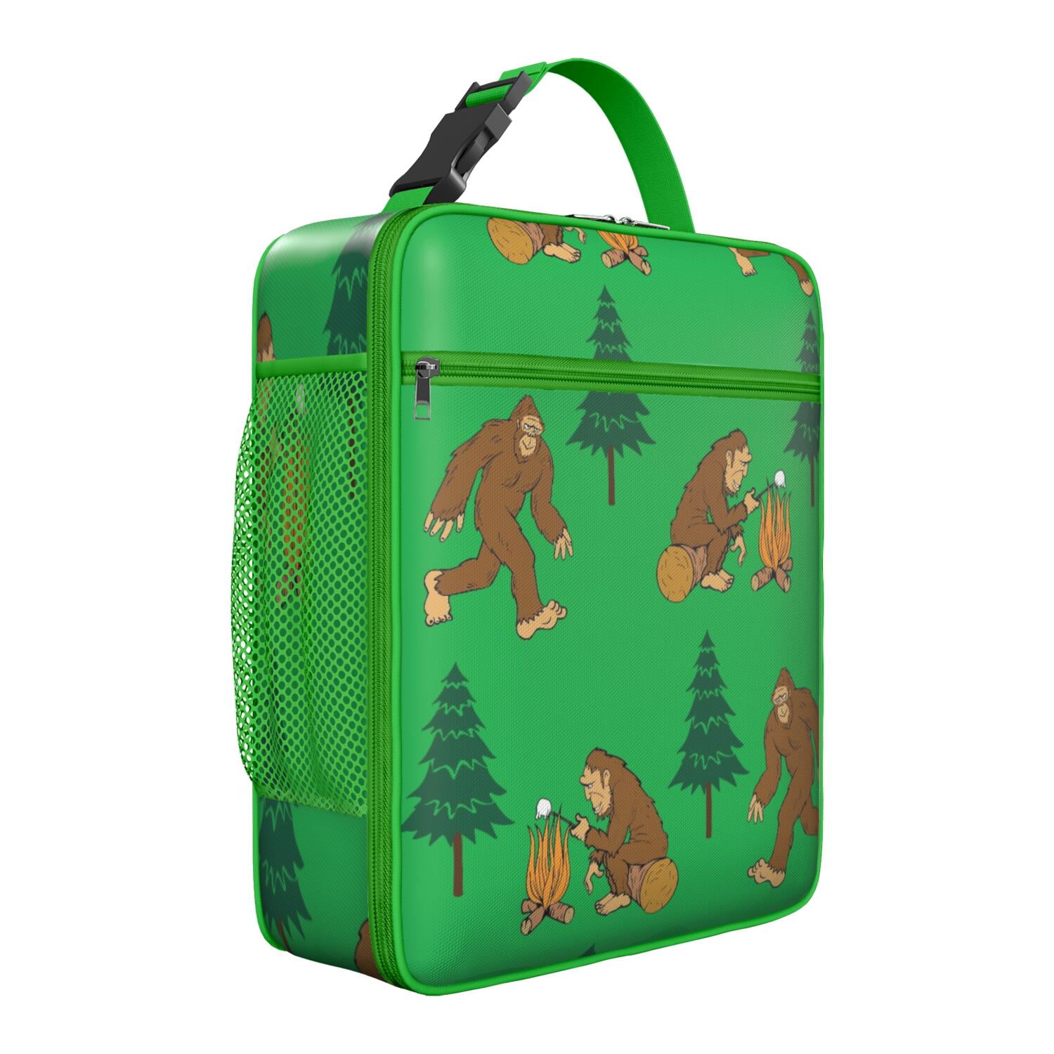 Big Foot Wilderness Lunch Box Bag, Insulated Portable Cooler with Funny ...