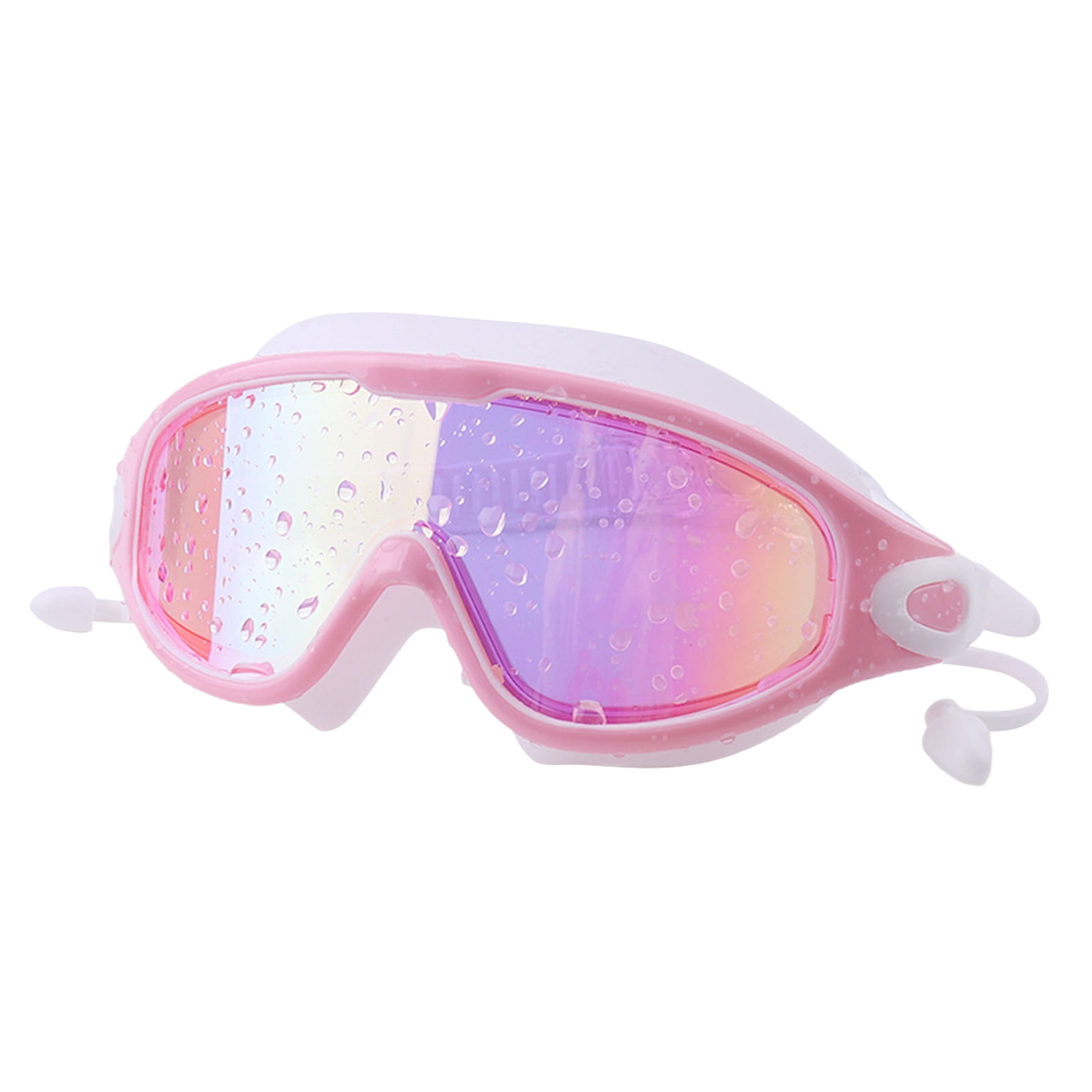 Big Frame Swim Goggles Flat Light Swimming Goggles Snorkeling Divings ...