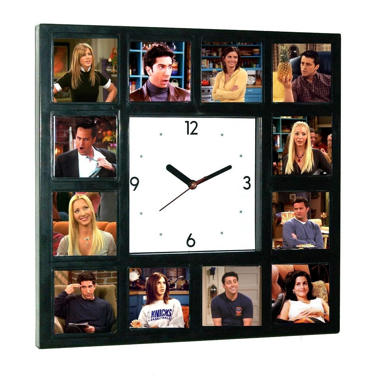 Big Friends TV Show Clock Ross Joey Chandler Rachel Phoebe Monica ...