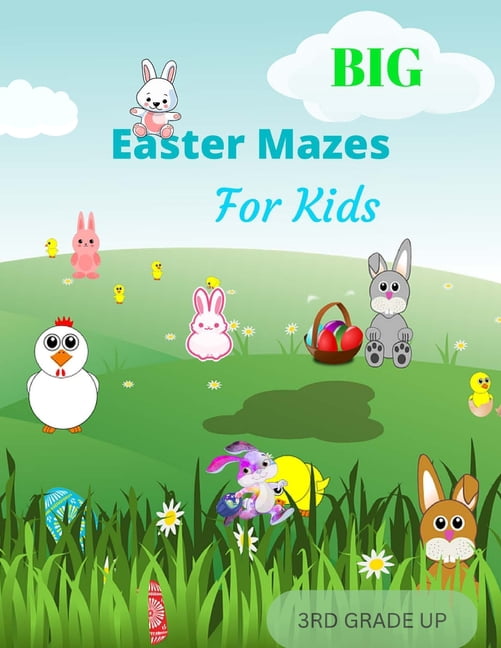 Big, Fun, and Challenging Mazes for Kids 7 - 10: Mazes Improve Problem ...