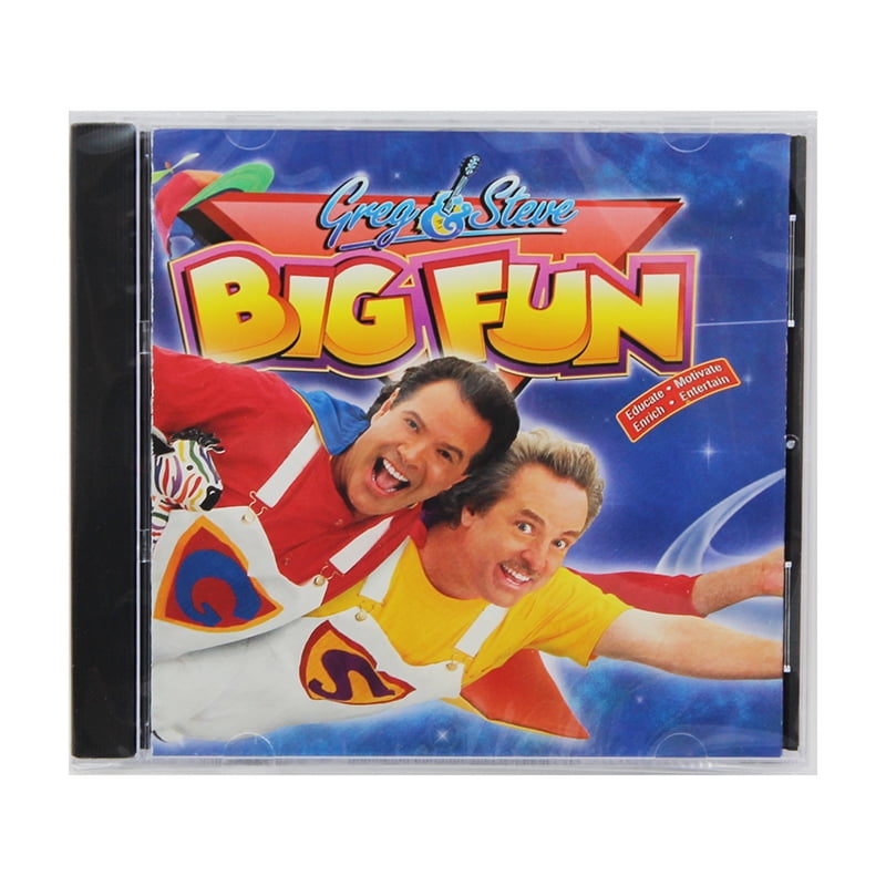 Pre-Owned Big Fun (CD 0796221016622) by Greg & Steve - Walmart.com