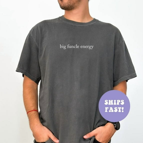 Big Funcle Energy Shirt, Cool Uncles Club Shirt, Funny Uncle Shirt ...