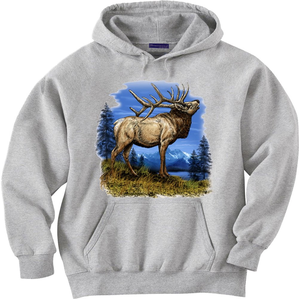 Big Game Elk Hunting Clothes Hunter Hoodie Sweatshirt Clothing ...