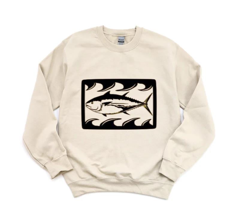 Big Game Tuna Fish Ocean Saltwater Seafood Angler Fishing Graphic Fish ...