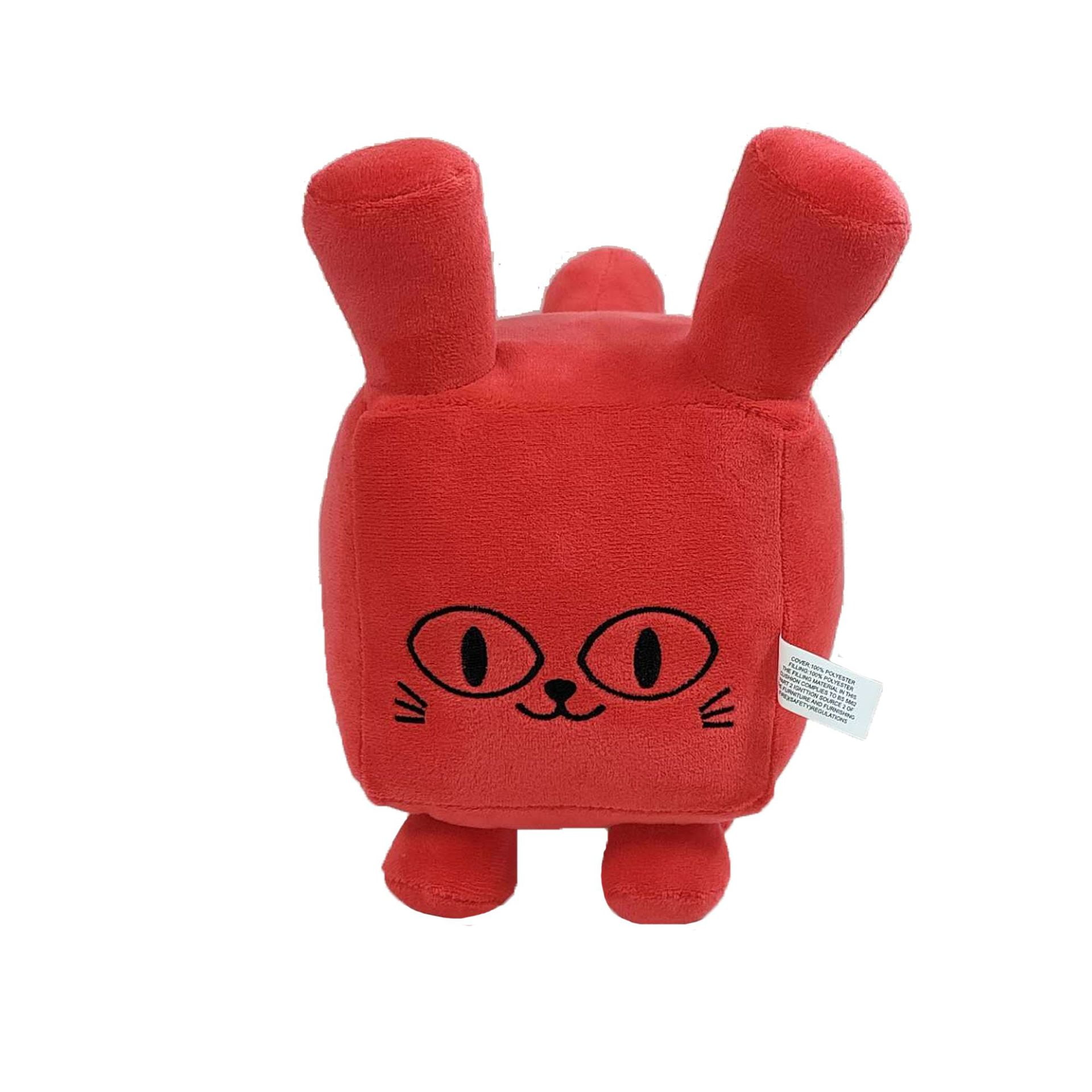 Big Games Cat Plush Red Plush Children'S Playmates Plush Soft Stuffed ...