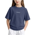 Big Girl Sport T-Shirt, Crew Neck Loose Raglan Short Sleeve Tops ...