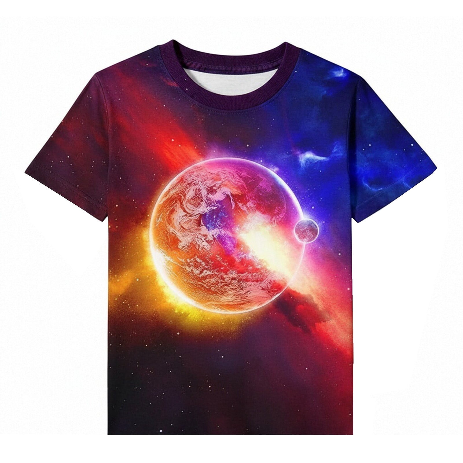 Big Girl T Shirt Fashion Letter Round Neck Short Sleeved Girls Blouse ...