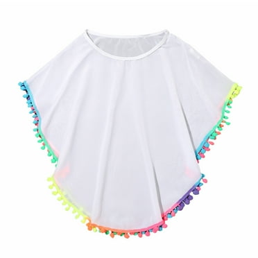 Girls Summer Swimsuits Cover-ups, 7-14 Teen Girl Beach Bikini Coverup ...