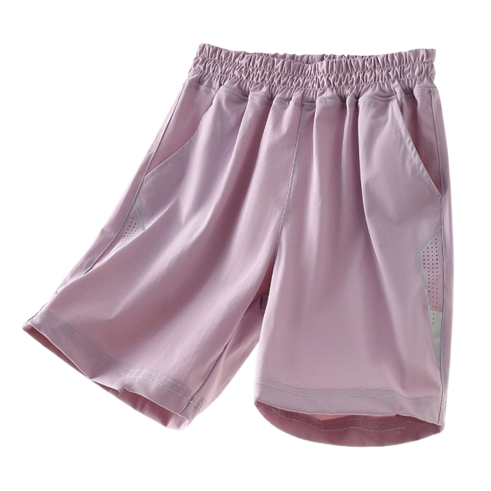 Big Girls Children Solid Shorts Loose And Breathable Beach Shorts Quick ...