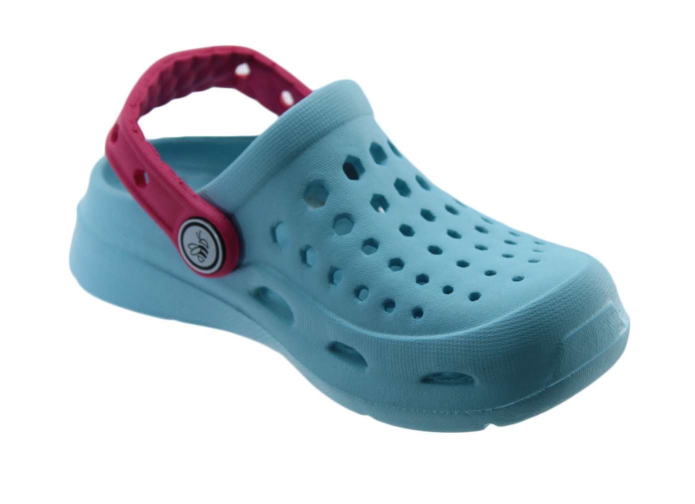 Big Girls Clogs Joybees Harper Slip-On Apparel Water Shoes Blue/Orchid ...