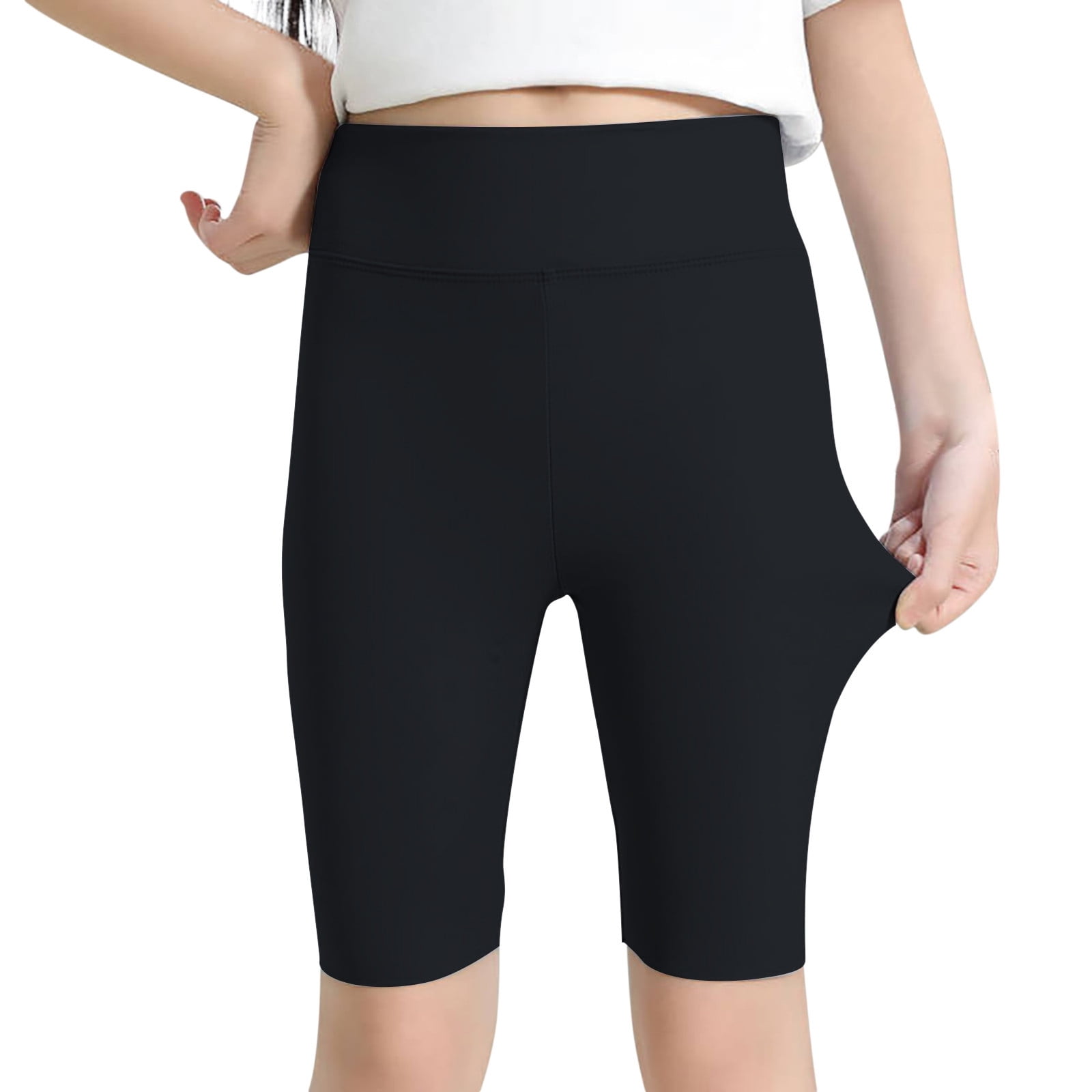 Big Girls Girls Athletic Shorts Leggings Kids Dance Running Yoga Pants ...
