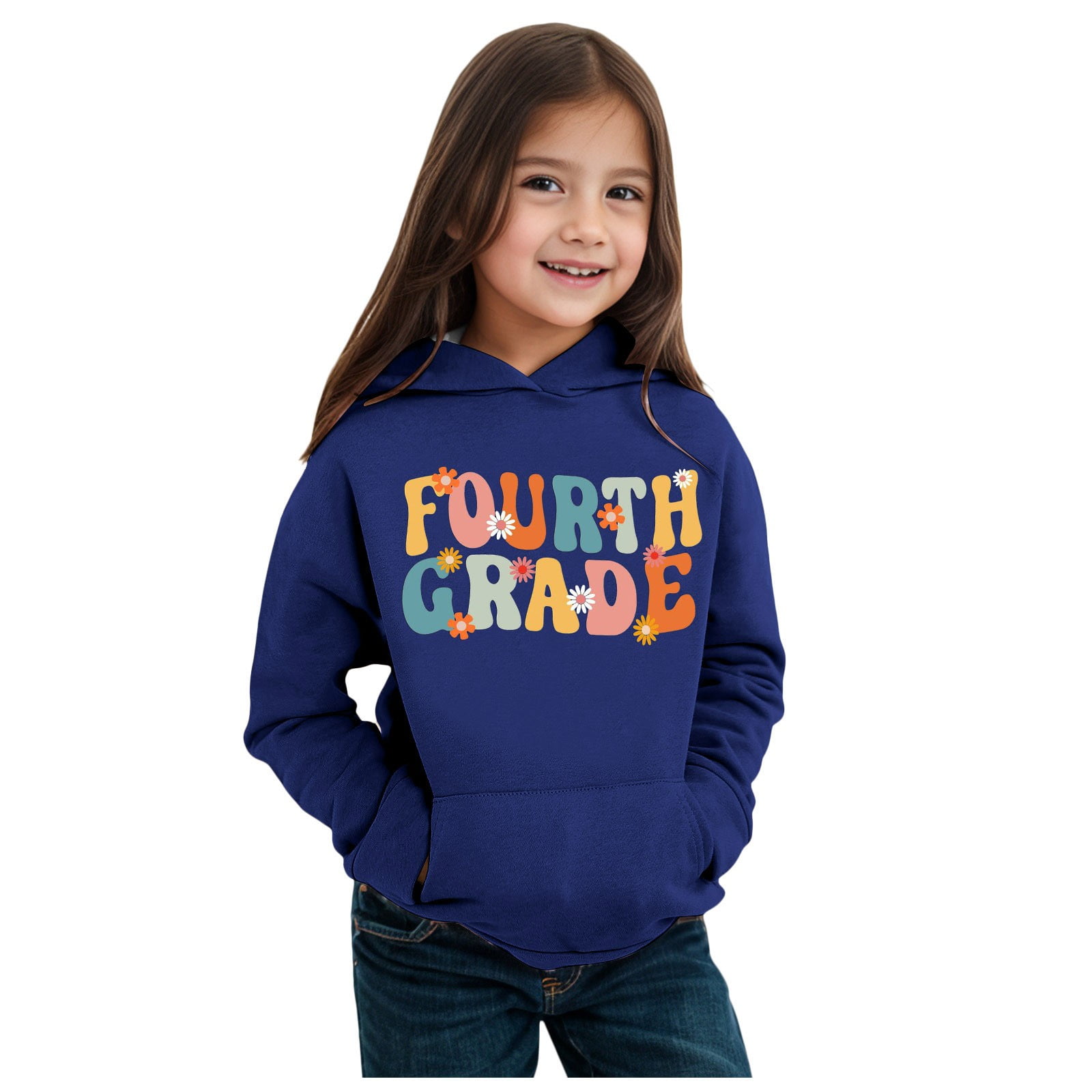 Big Girls Hooded 10-12Years Girls Sweatshirts Size 14-16 Hoodie Kids ...