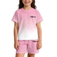 Big Girls Outfit Sets Gradient Print Lightweight Playful Ideal Wardrobe ...