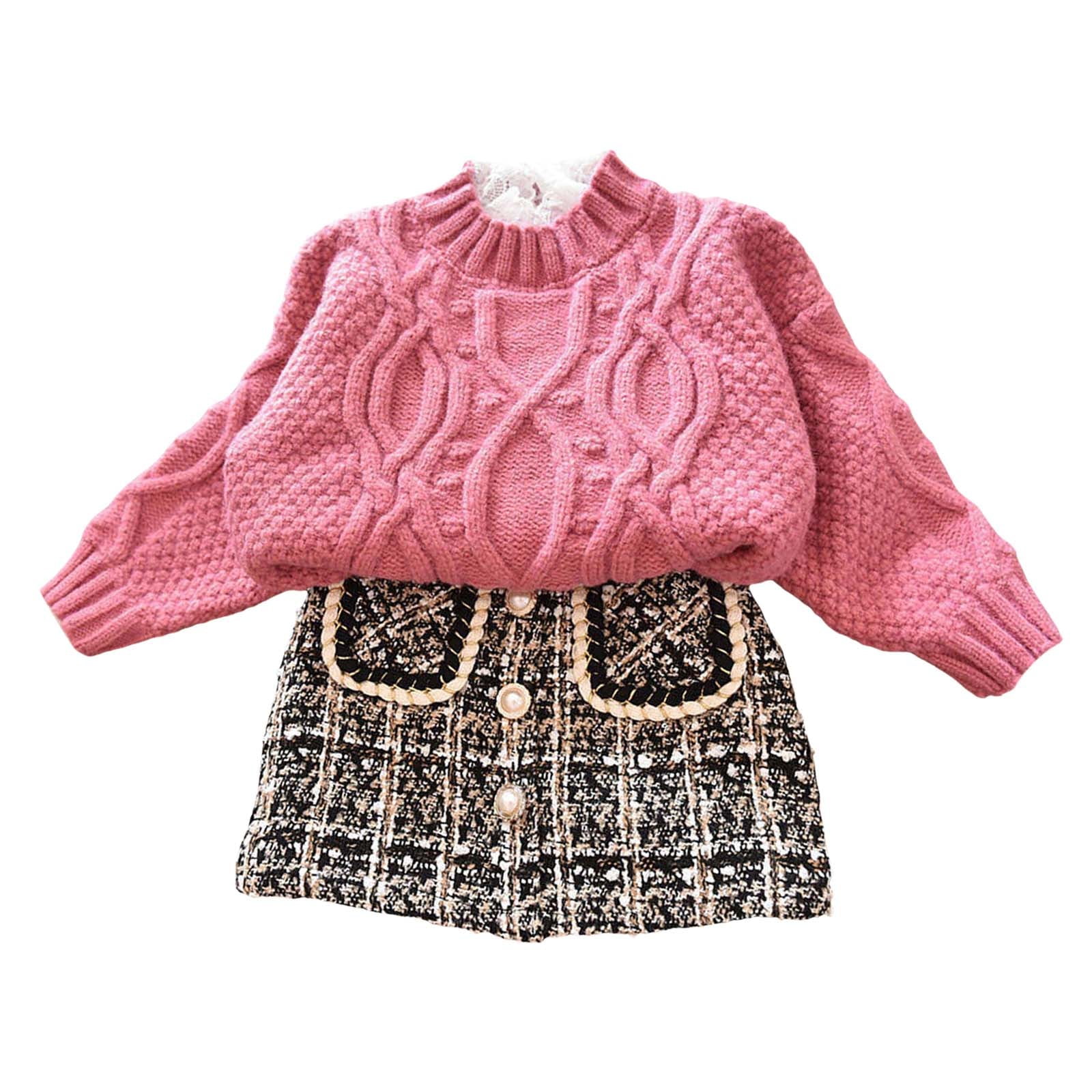 Big Girls Outfits Family Easter Outfits Toddler Girl Outfits Fall Winter Clothes Turtleneck ...