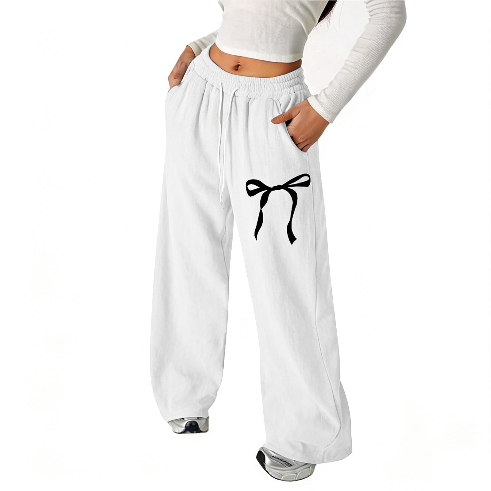 Big Girls Pants Classic Straight Trousers Comfy Soft Fabric Practical ...