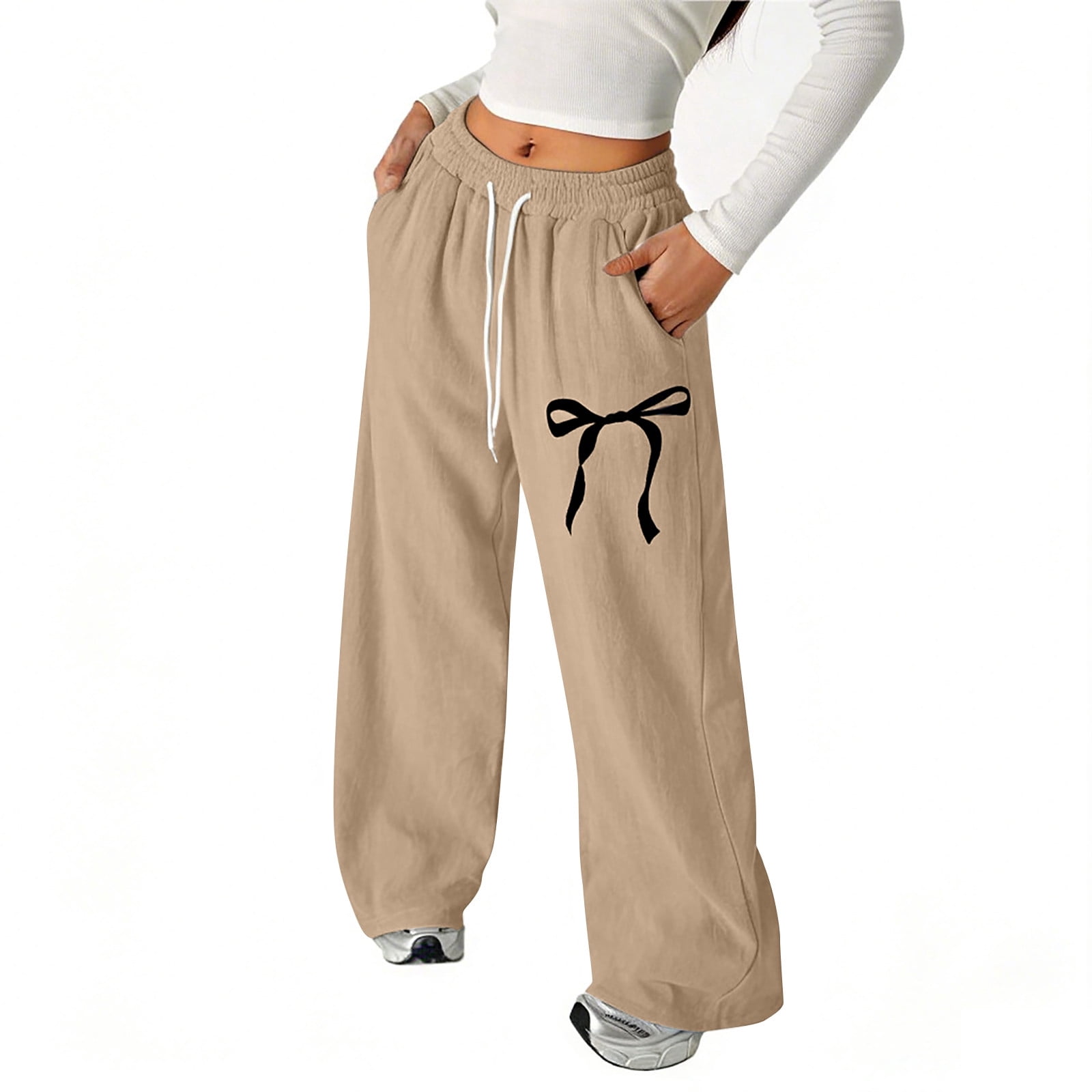Big Girls Pants Classic Straight Trousers Comfy Soft Fabric Practical ...