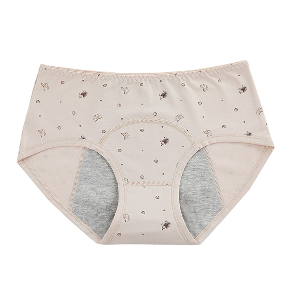 Big Girls Period Panties Menstrual Underwear Leak-Proof Cotton Soft ...