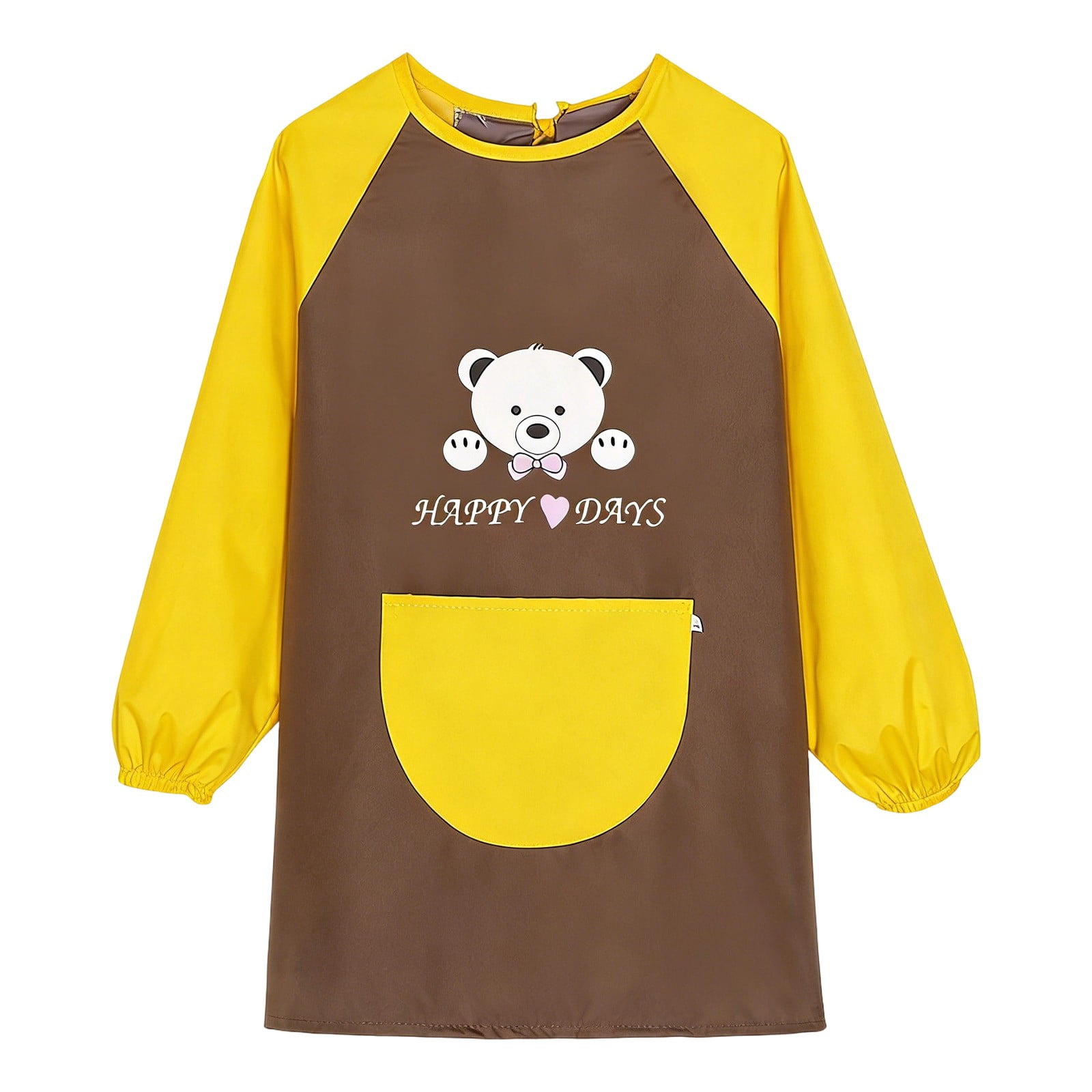 Big Girls Shirts Painting Apron With Large Front Pocket For Arts ...